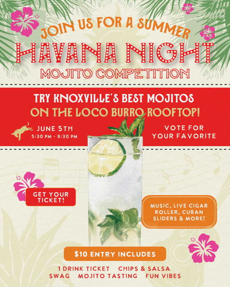 Menu - Loco Burro Knoxville